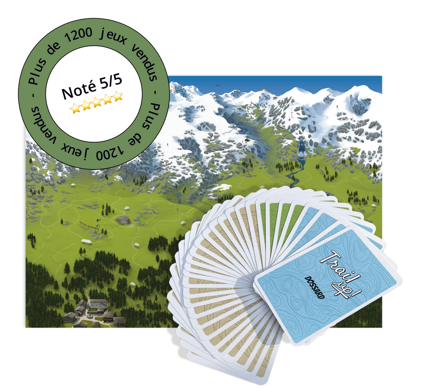 Trail up! - Trail running finally as a board game! – Trail Up!